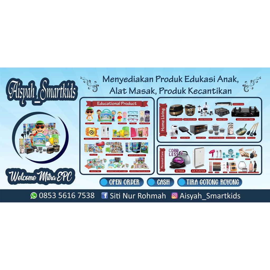 Jual Banner Landscape Uk. 2meter x 1meter | Shopee Indonesia