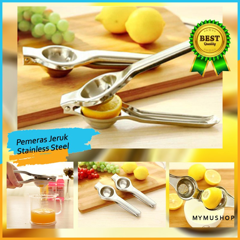 Jual ALAT PERAS JERUK PEMERAS JERUK MANUAL STAINLESS STEEL ALAT PERASAN ...