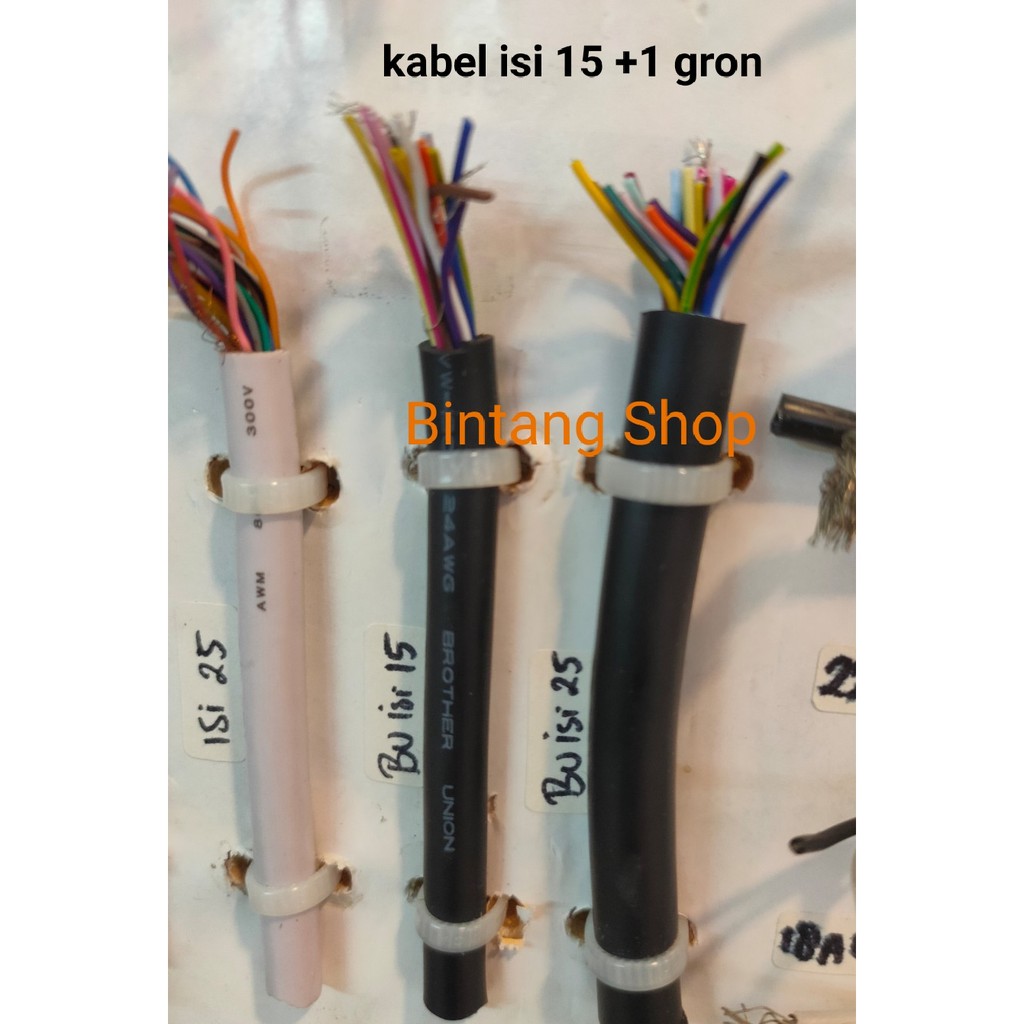 Jual Kabel DATA isi 25 + 1 gron serabut 24 AWG per roll 100 meter ...