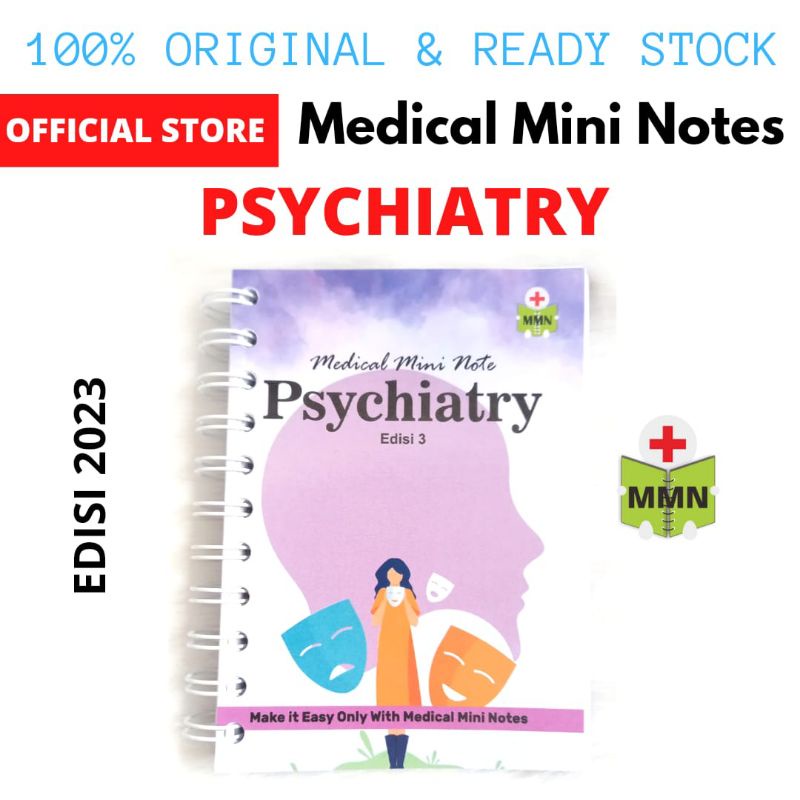 Jual New 2023 | Medical Mini Notes - Psychiatry || MMN Psikiatri / jiwa ...
