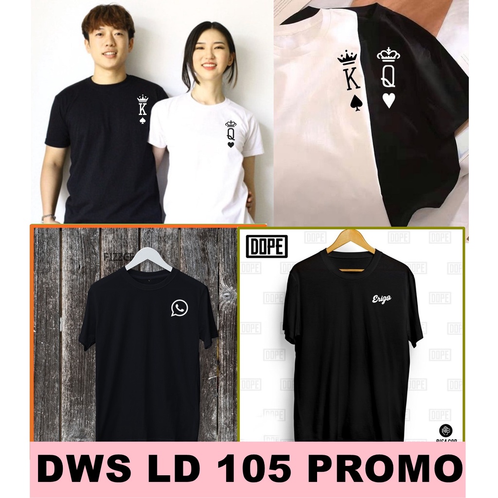 Jual KAOS COUPLE PROMO CROWN KING CROWN QUEEN ERllGO LOGO WA HARGA ... Jual KAOS COUPLE PROMO CROWN KING CROWN QUEEN ERllGO LOGO WA HARGA ...