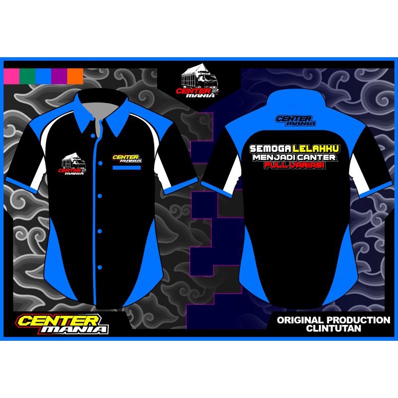 Jual baju kemeja canter BORDIR baju kemeja truck baju truck Indonesia ...