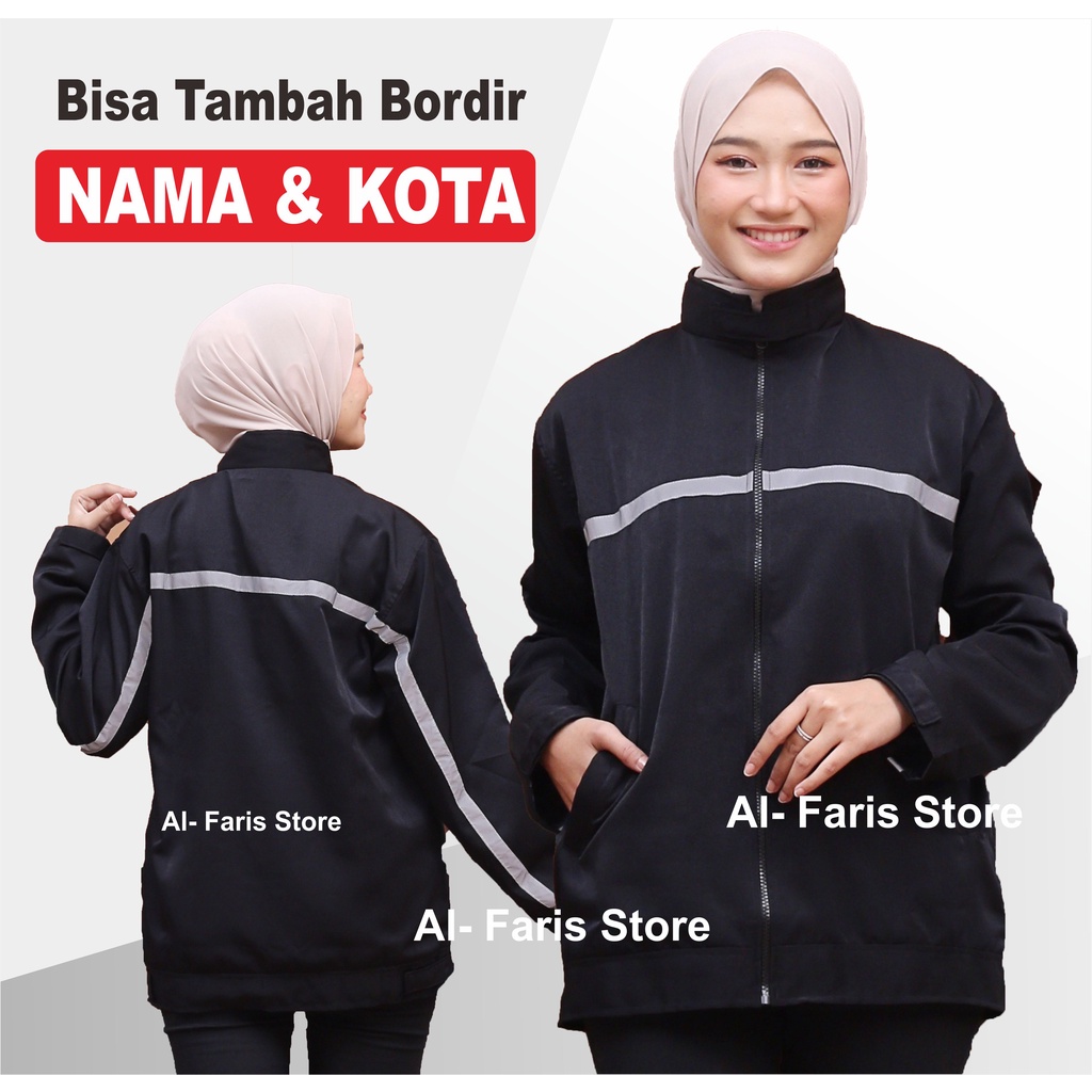 Jual JAKET MAJELIS POLOS GRATIS NAMA | DESAIN CUSTOM Jaket Majelis ...