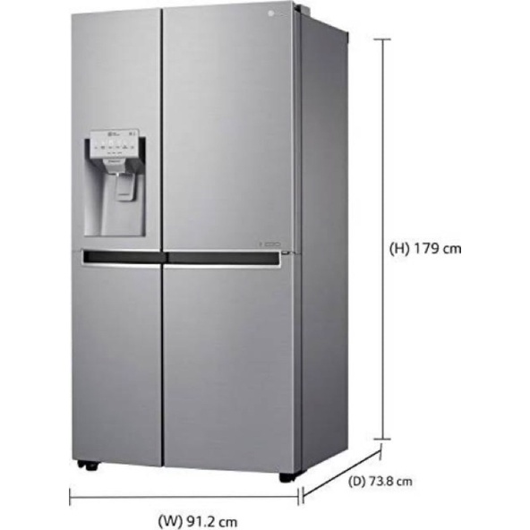 Jual Kulkas LG side by side | Shopee Indonesia