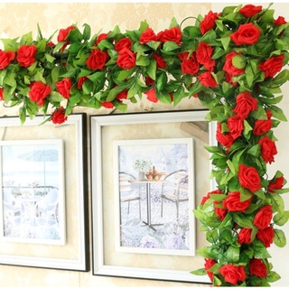 Jual bunga mawar hias gantung bunga rose hiasan dinding dekorasi ...