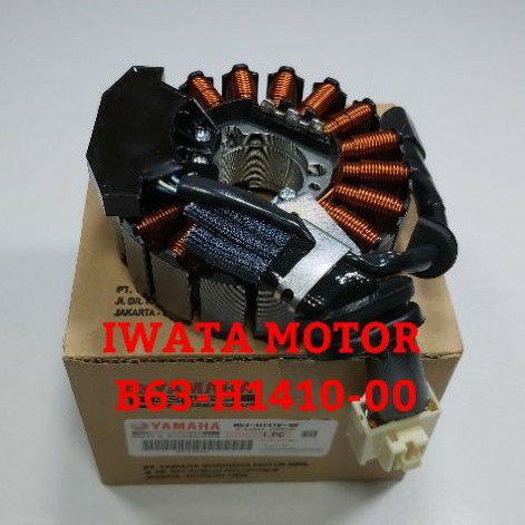 Jual STATOR ASSY - SPUL YAMAHA AEROX 155, LEXI 125 B63-H1410-00 | Shopee Indonesia