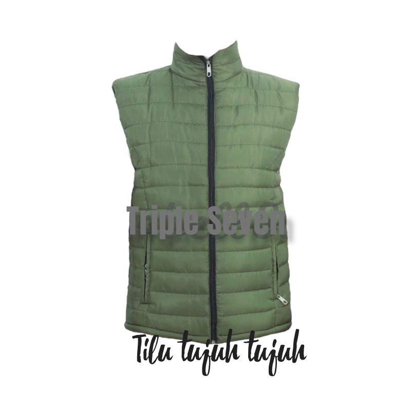Jual Jaket Rompi Parasut kembung/Rompi Body Vest Tebal Unisex | Shopee ...