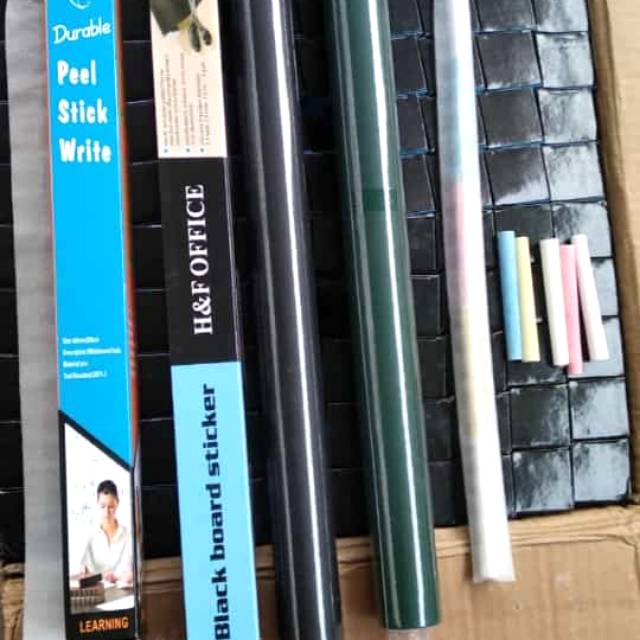 Jual Stiker Dinding dengan Bahan Vinyl Mudah Dilepas dan Gambar Papan ...