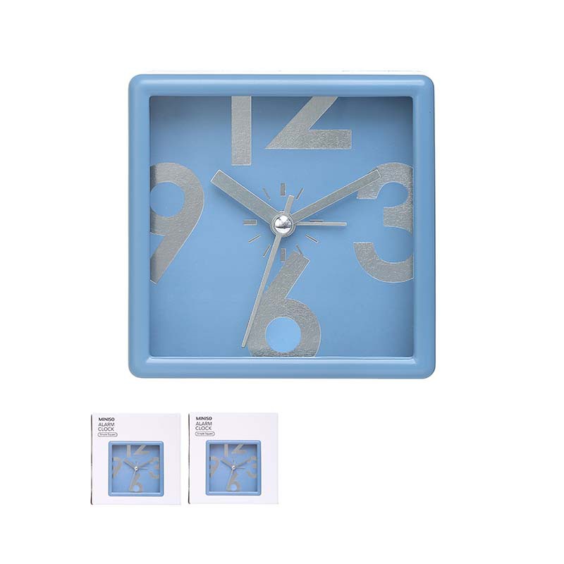 Jual miniso Simple Square Alarm Clock | Shopee Indonesia