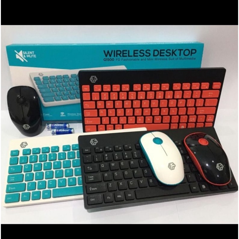 Jual Wireless Keyboard Mini dan Mouse Combo Eyota G1500 Original ...