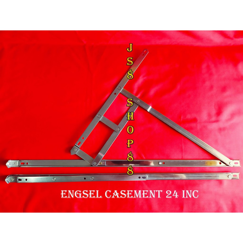 Jual ENGSEL CASEMENT 24" FASTER / ENGSEL JENDELA ALUMUNIUM 24 / ENGSEL ...
