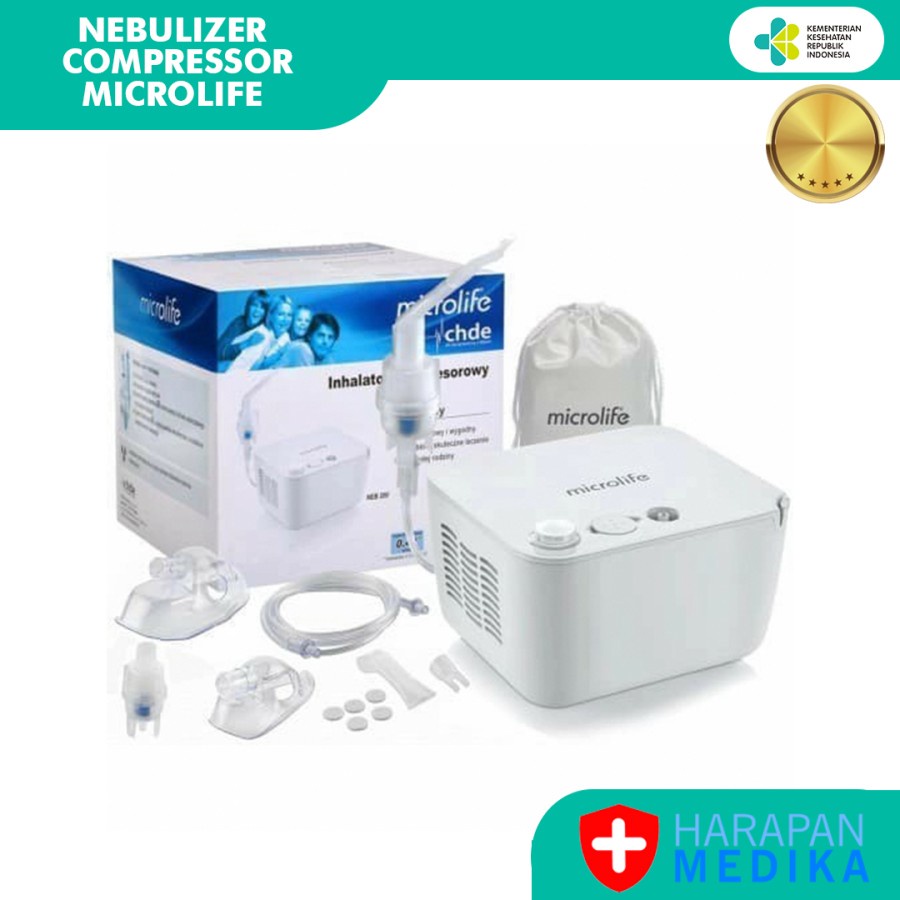 Jual Nebulizer Compressor Microlife NEB 200 / Nebuliser Kompresor ...
