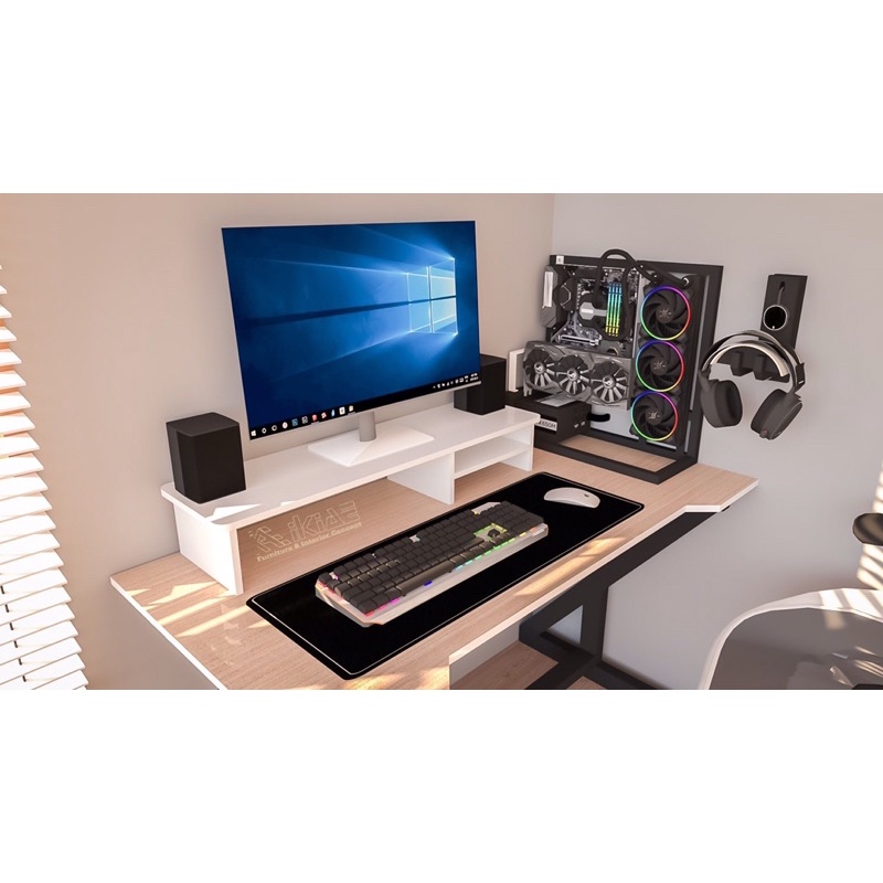 Jual Tatakan monitor / dudukan monitor / stand monitor Uk. 80x20x14 ...