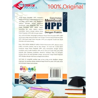 Jual Buku Cara Instan Membuat HPP Harga Pokok Penjualan Secara Praktis ...