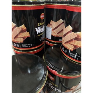 Jual Monde Chocolate Wafers Biskuit Wafer Rasa Coklat Kemasan Kaleng ...