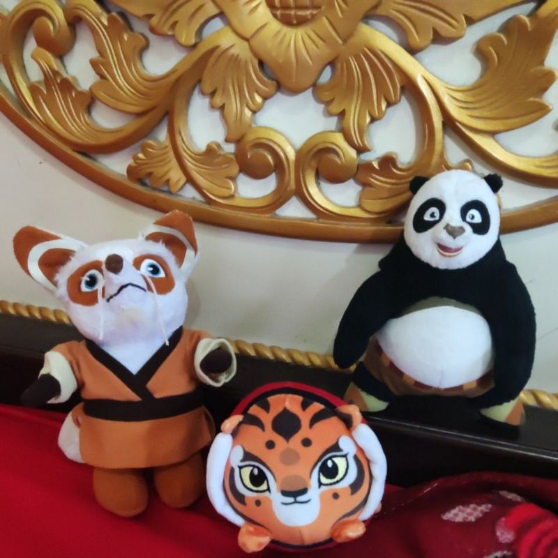 Jual boneka Kung fu panda original dreamworks master sifu. poo tiger ...