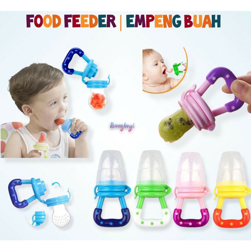 Jual [RuangBayi] Empeng Buah Dot Buah Food Feeder Empeng Bayi | Shopee ...