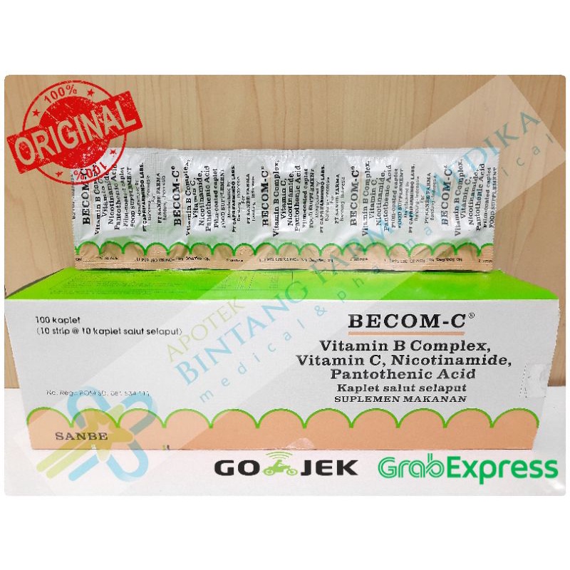 Jual Becom C 10 Tablet | Shopee Indonesia