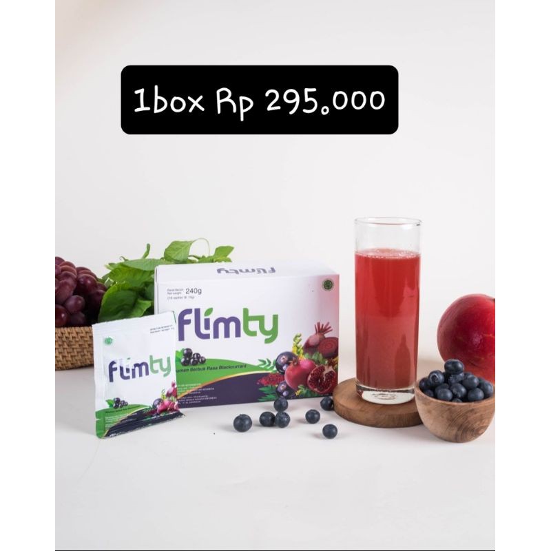 Jual flimty fiber 1 box pilihan rasa raspberry / blackcurrant / mangga ...