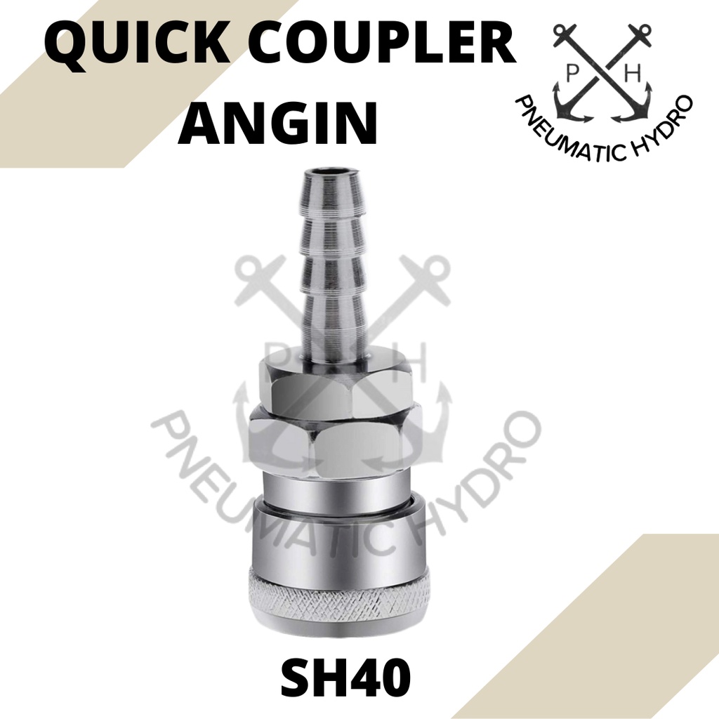 Jual Quick coupler angin SH40 | Shopee Indonesia