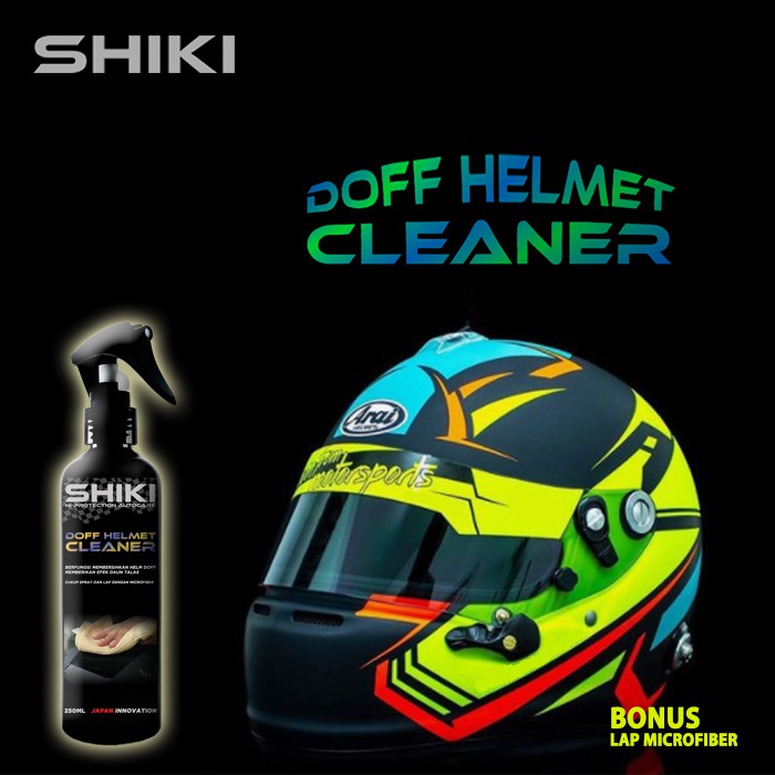 Jual SHIKI DOFF HELM CLEANER / PEMBERSIH HELM DOFF / HELM HALF FACE ...