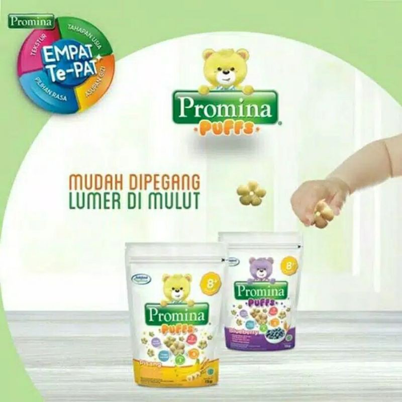 Jual Snack Bayi Promina Puffs Promina Crunchies 8 bulan ke atas ...