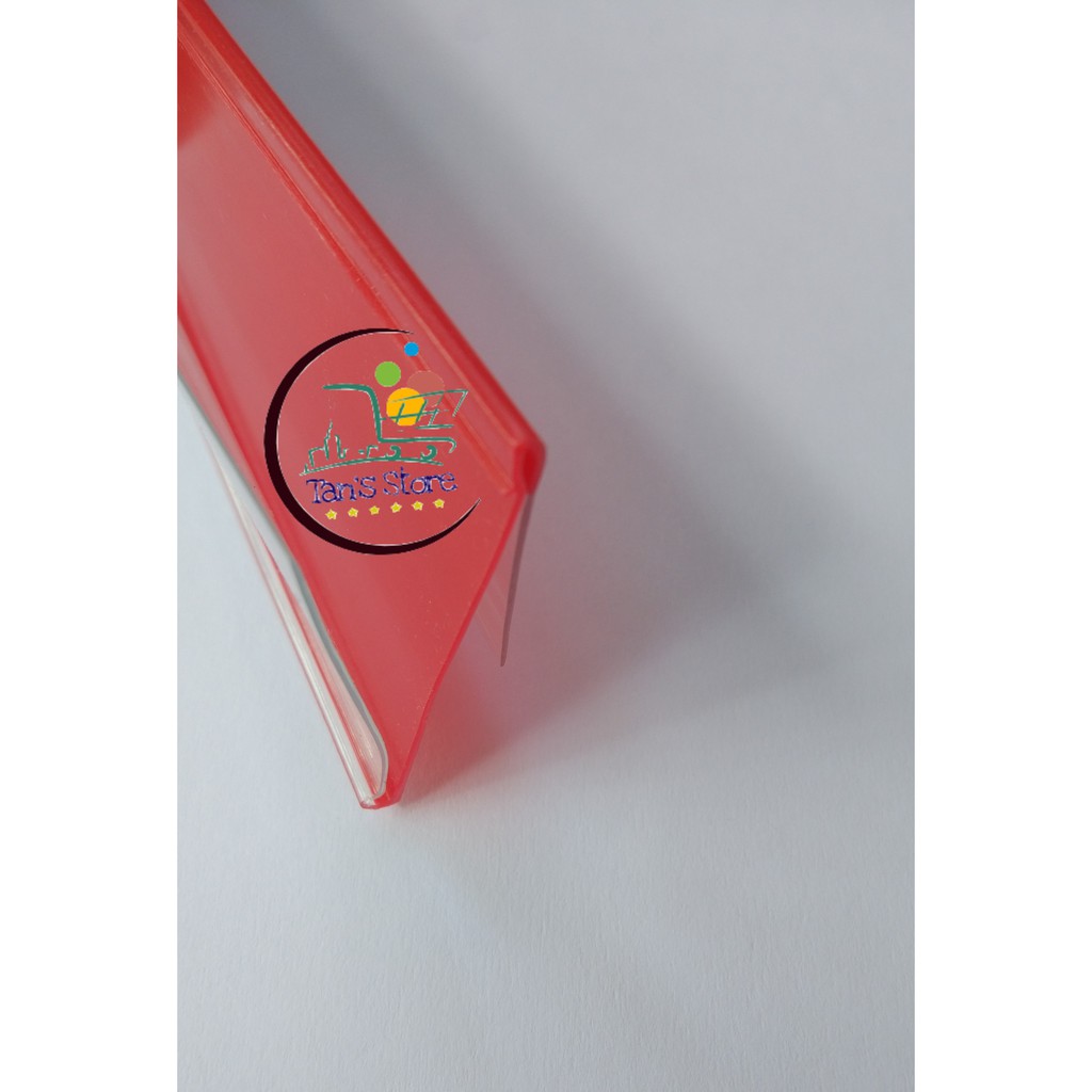 Jual Mika Harga Label Harga Rak Minimarket Warna Merah | Shopee Indonesia