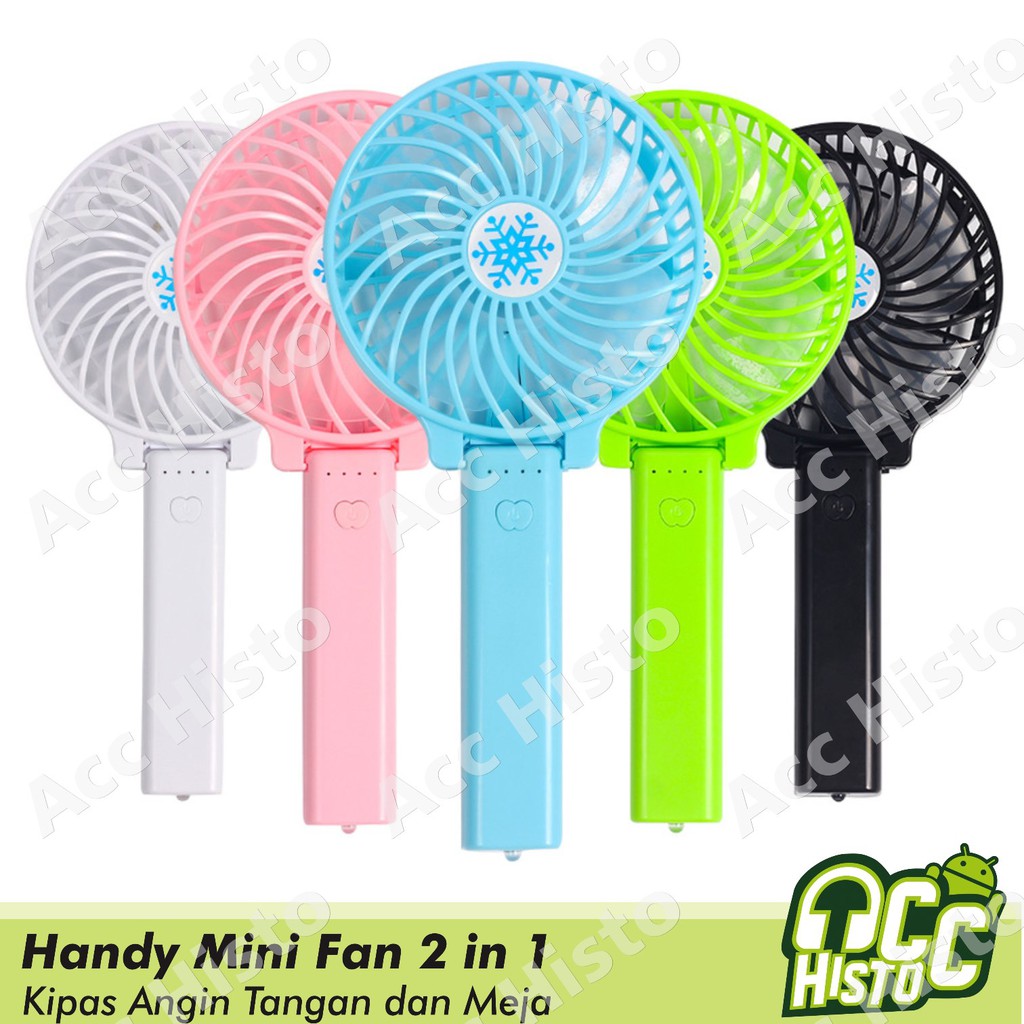 Jual Handy Mini Fan 2 in 1 / Kipas Angin Genggam Tangan Portable ...