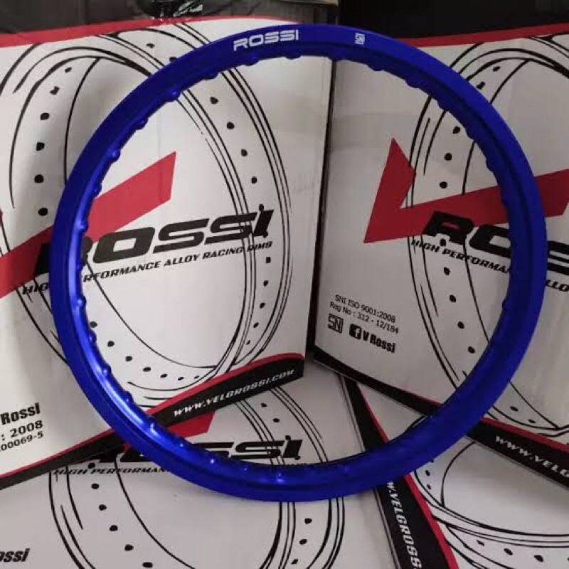 Jual veleg rossi biru/veleg rossi ring 17/velg rossi ring 17 ukuran 140 ...