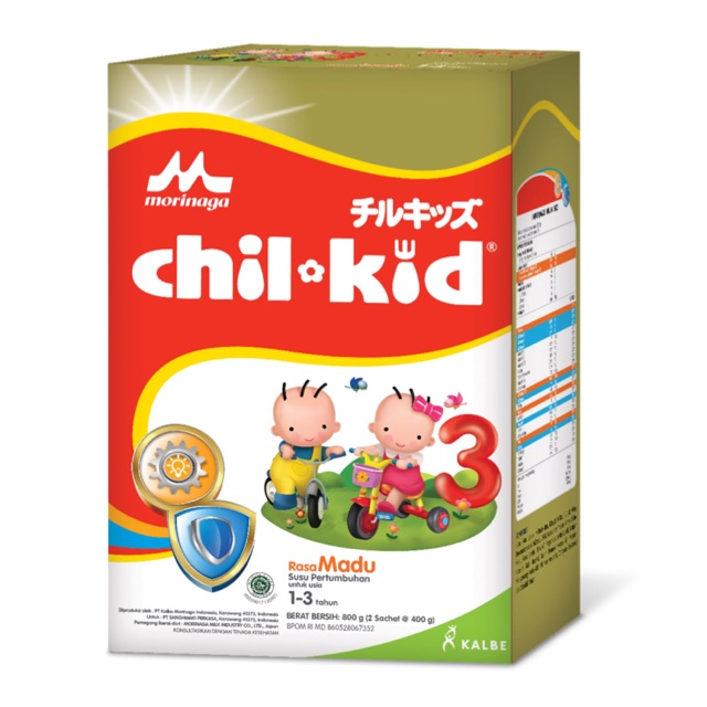 Jual Morinaga Chil Kid Gold 3 Madu 800gr - Susu Pertumbuhan Tahap 3 (1 ...