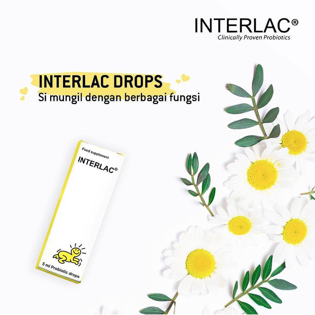 Jual Interlac Oil Probiotic Drops 5ml | Shopee Indonesia
