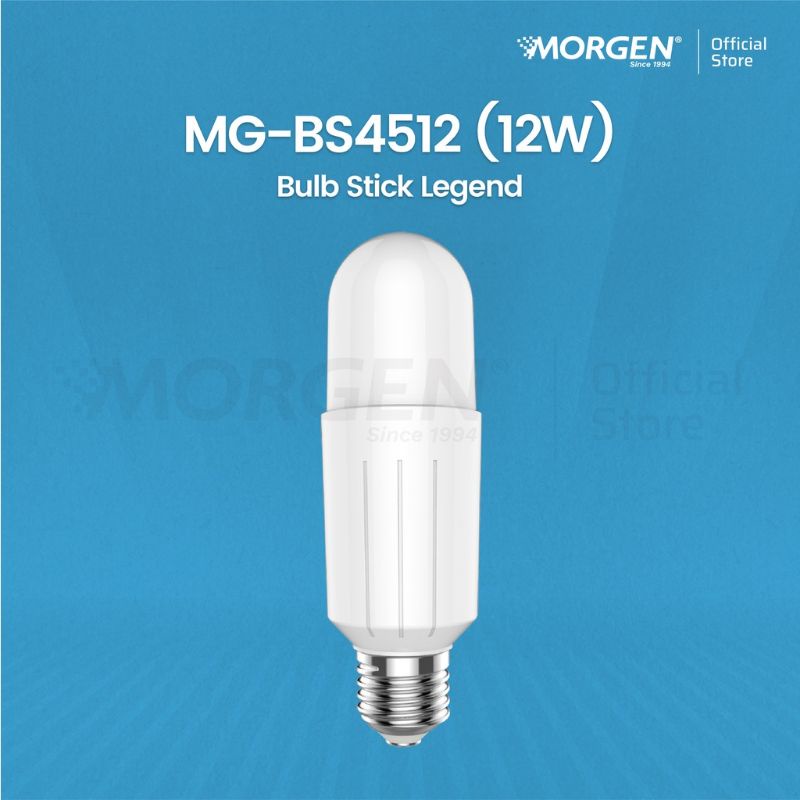 Jual Lampu Led Bulb Stick 12W 4000K Natural White Morgen | Shopee Indonesia