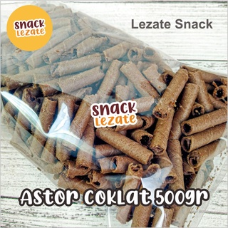 Jual Astor Mini Coklat 500gr / Wafer Roll Kiloan Astor Kiloan Barcelona ...