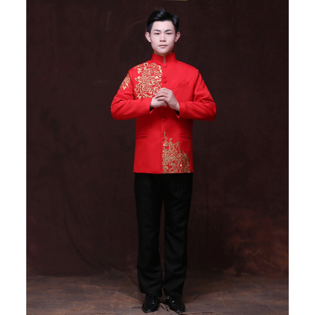 Jual Cheongsam Pria/Barang Pernikahan/Sangjit/Shuang Xi /Wedding ( CP ...