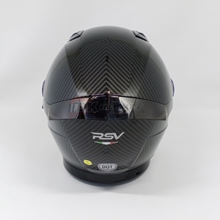 Jual Helm Half Face RSV SV300 Carbon Glossy Double Visor Warna Hitam ...