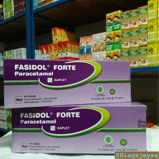 Jual Fasidol Forte 650mg Kaplet | Shopee Indonesia