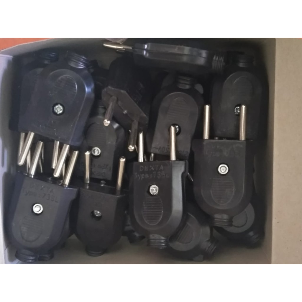 Jual Steker Gepeng 1 Phase Hitam (Standar SNI) Indonesia|Shopee Indonesia
