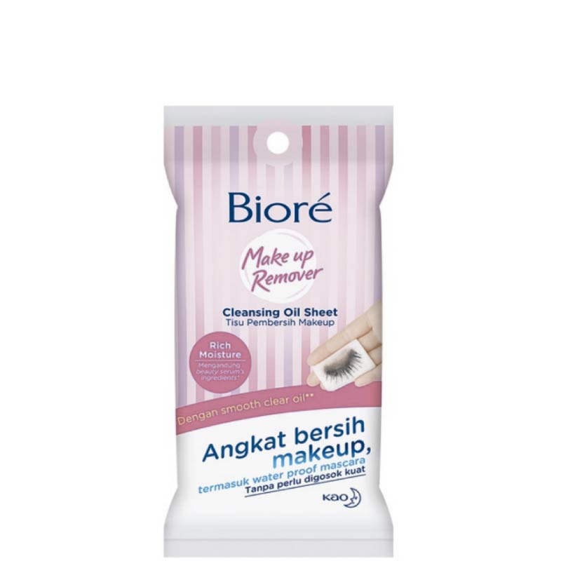 Jual Biore Make Up Remover Tissue Untuk Make Up Waterproof Cleansing ...