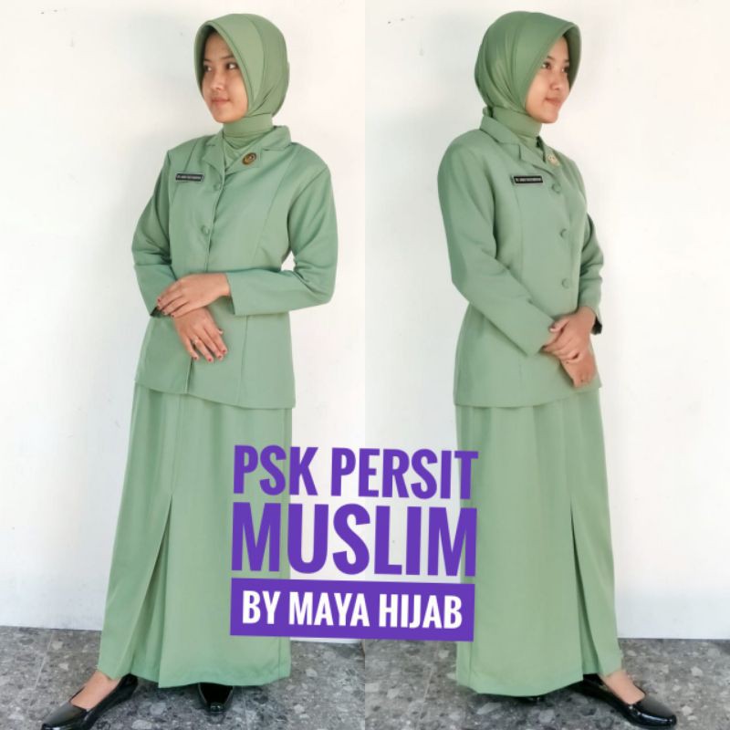 Jual seragam PSK DAN PSL BHAYANGKARI MUSLIM | Shopee Indonesia