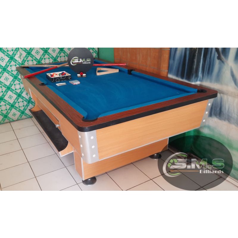 Jual Meja Billiard Biliard Bilyard Pool Table7ft Batu Marmer Bonus ...