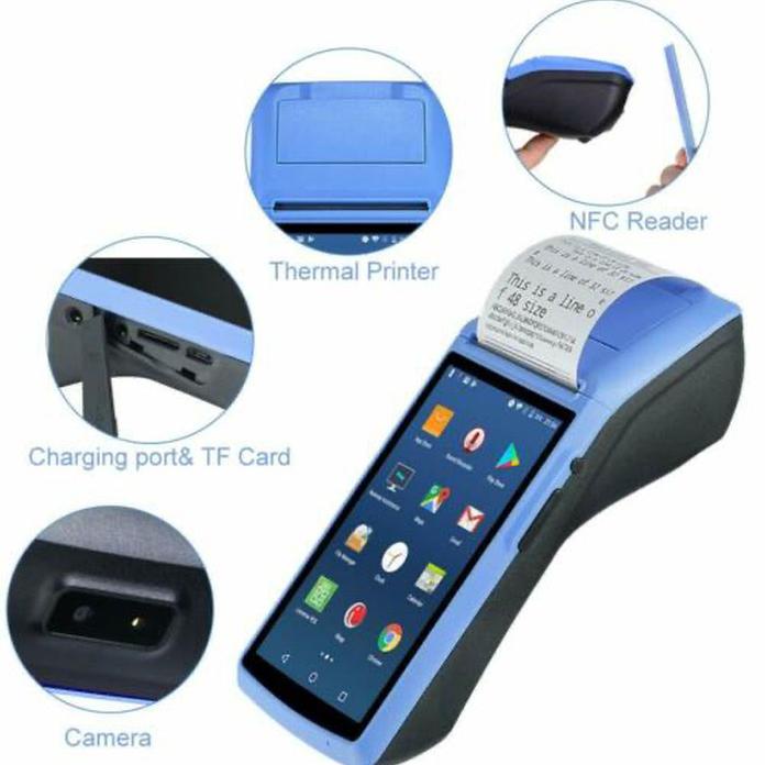Jual MESIN KASIR ANDROID POS VSC THERMAL PRINTER 58MM 4G WITH NFC - BRILINK Indonesia|Shopee ...