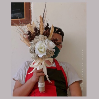Jual Buket Bunga Wedding | Lamaran | Wisuda Bunga prewed | Shopee Indonesia
