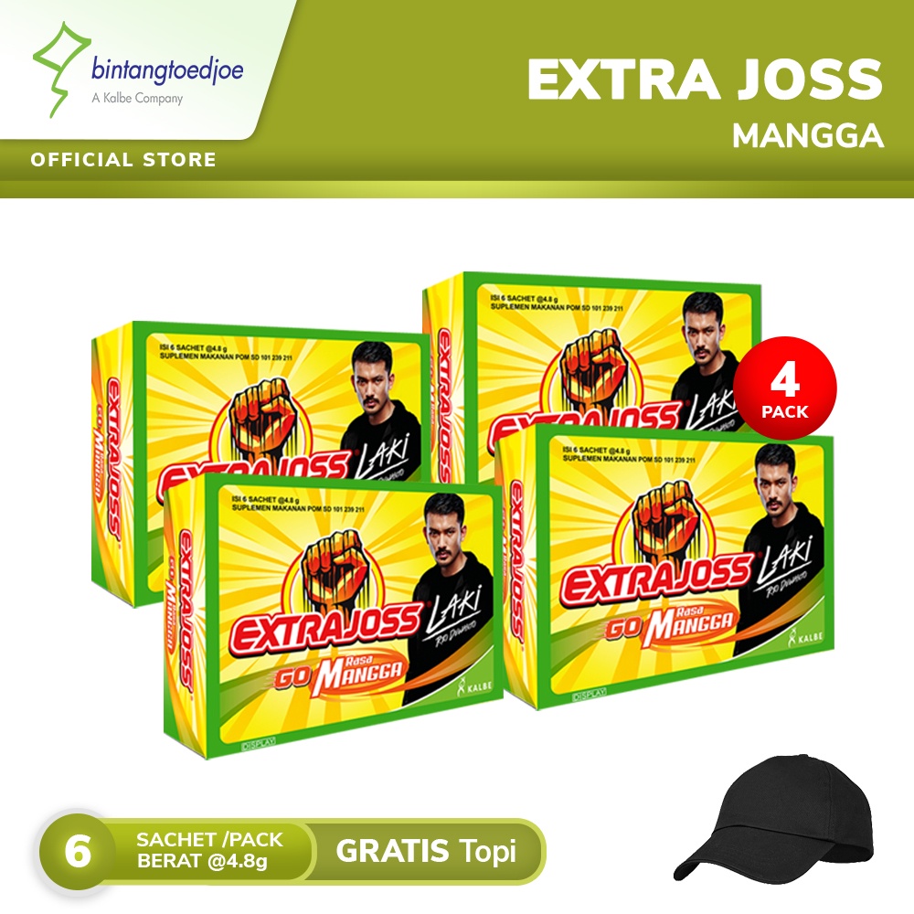 Jual Extra Joss Mangga 4 Pack (24 sachet) | Shopee Indonesia