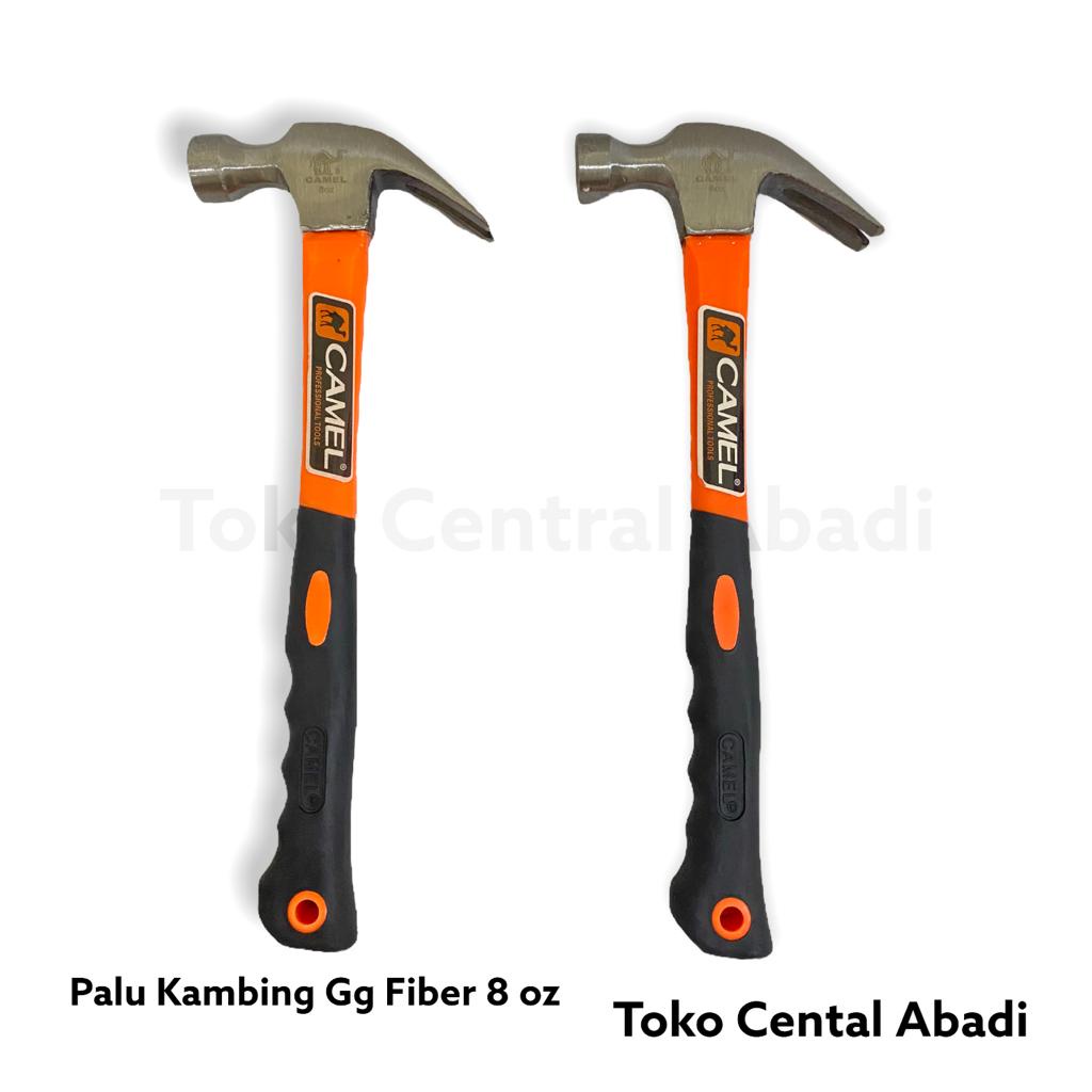 Jual Palu Kambing Gagang Fiber "CAMEL" / Claw Hammer Palu Bogem / Palu Bodem / Palu Besi / Palu ...