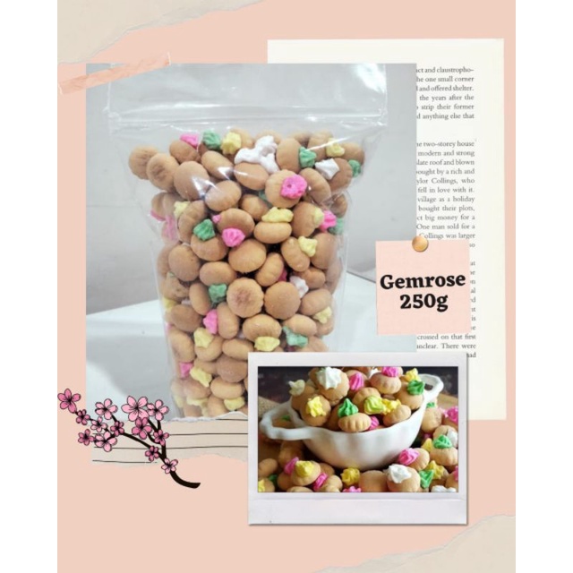 Jual Snack Cemilan Biskuit Gemrose 200gr | Cemilan Jadul | Shopee Indonesia