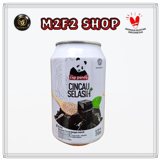 Jual Cap Panda Minuman Cincau Selasih Kaleng - 310 ml (Kemasan 12 Pcs ...