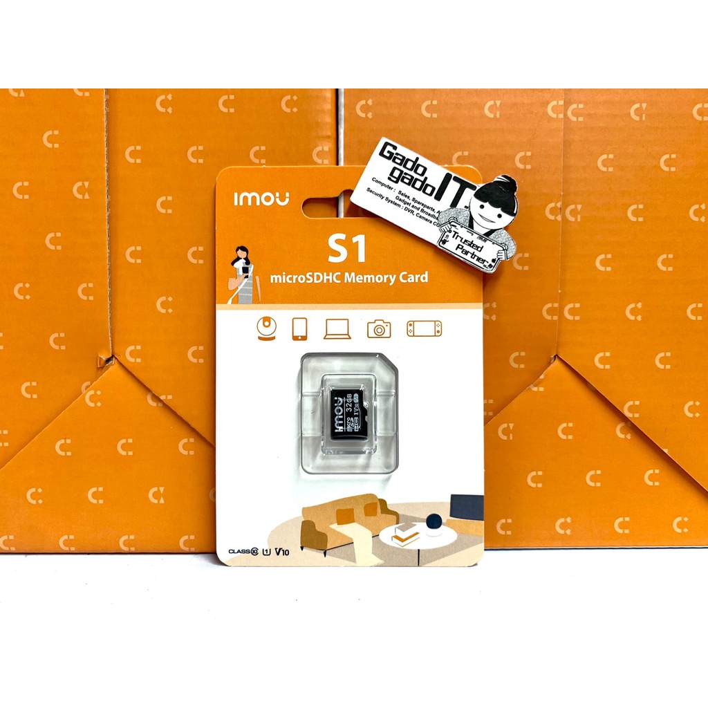 Jual MEMORY CARD MICROSD IMOU CL10 MEMORY CARD CCTV IPCAM MICRO SD ...
