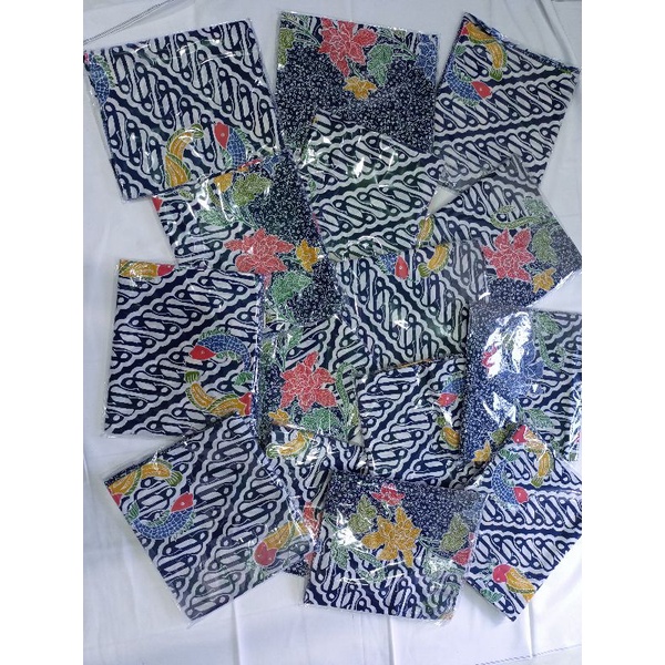Jual Batik Cap Lamongan motif bandeng lele dua parang | Shopee Indonesia