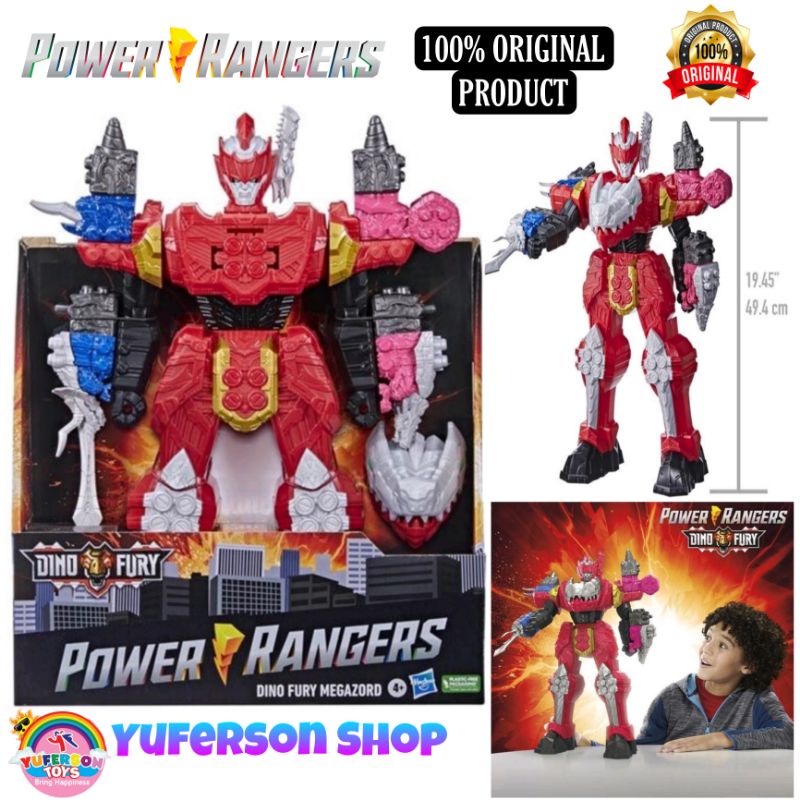 Jual Power Rangers Dino Fury 20-Inch Megazord | Shopee Indonesia