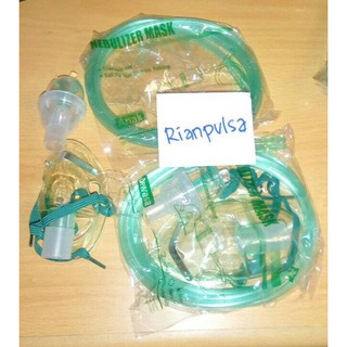 Jual Masker Nebulizer Fullset Selang alat uap nebu Mask Bayi Balita ...